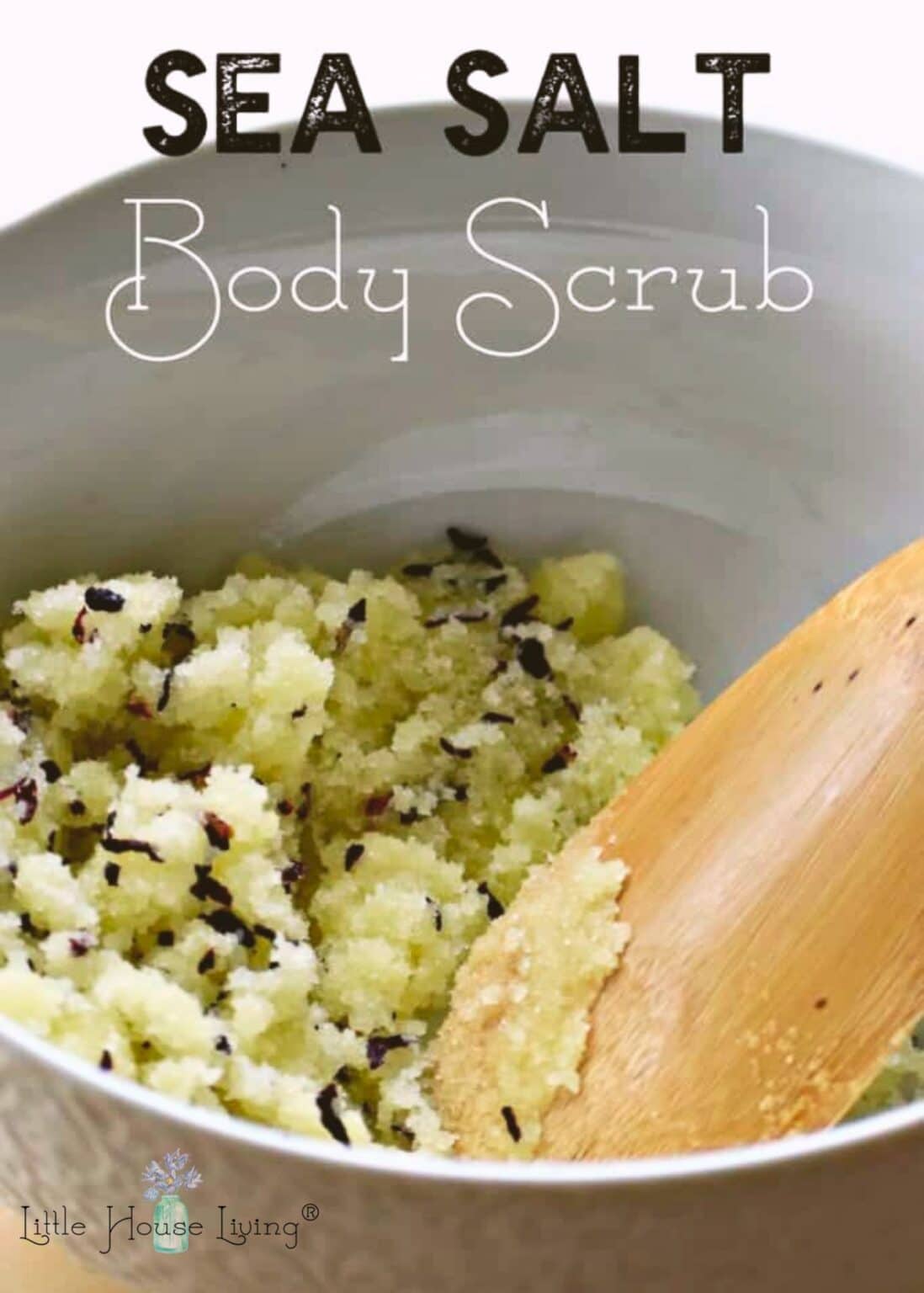 Sea Salt Body Scrub - DIY Body Scrub - Homemade Gift Idea