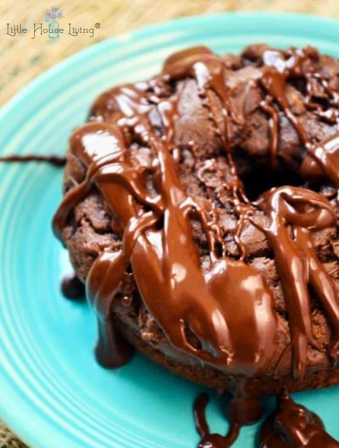 Yellow Squash Chocolate Doughnut Recipe - Little House Living