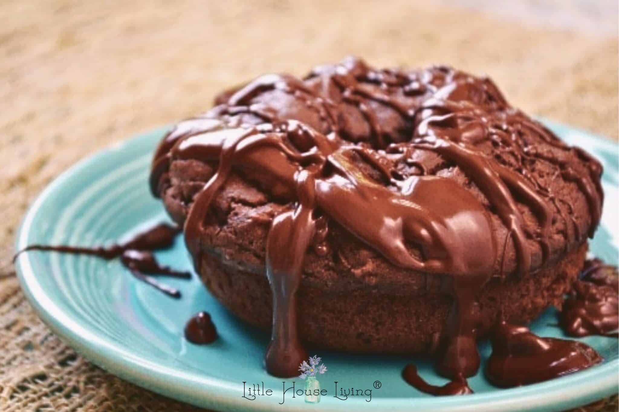 Yellow Squash Chocolate Doughnut Recipe - Little House Living