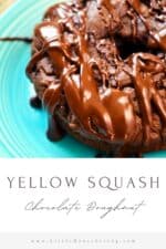 Yellow Squash Chocolate Doughnut Recipe - Little House Living