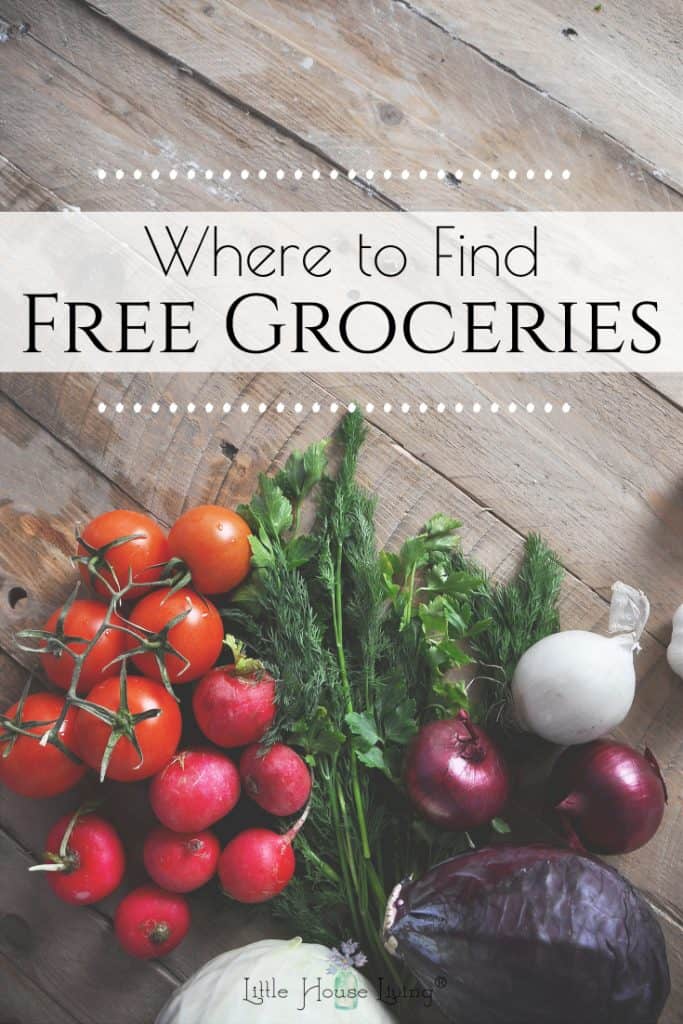 Where to Find Free Groceries - Little House Living