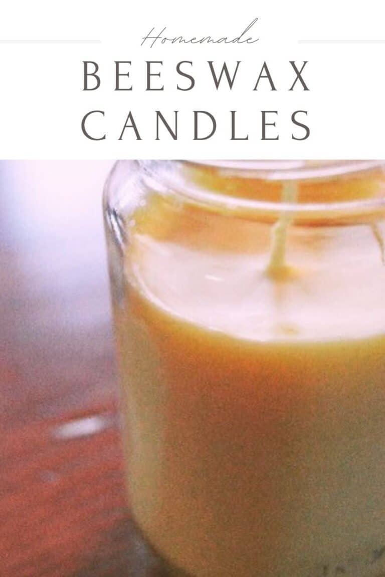 How to Make Beeswax Candles - Homemade Beeswax Candles