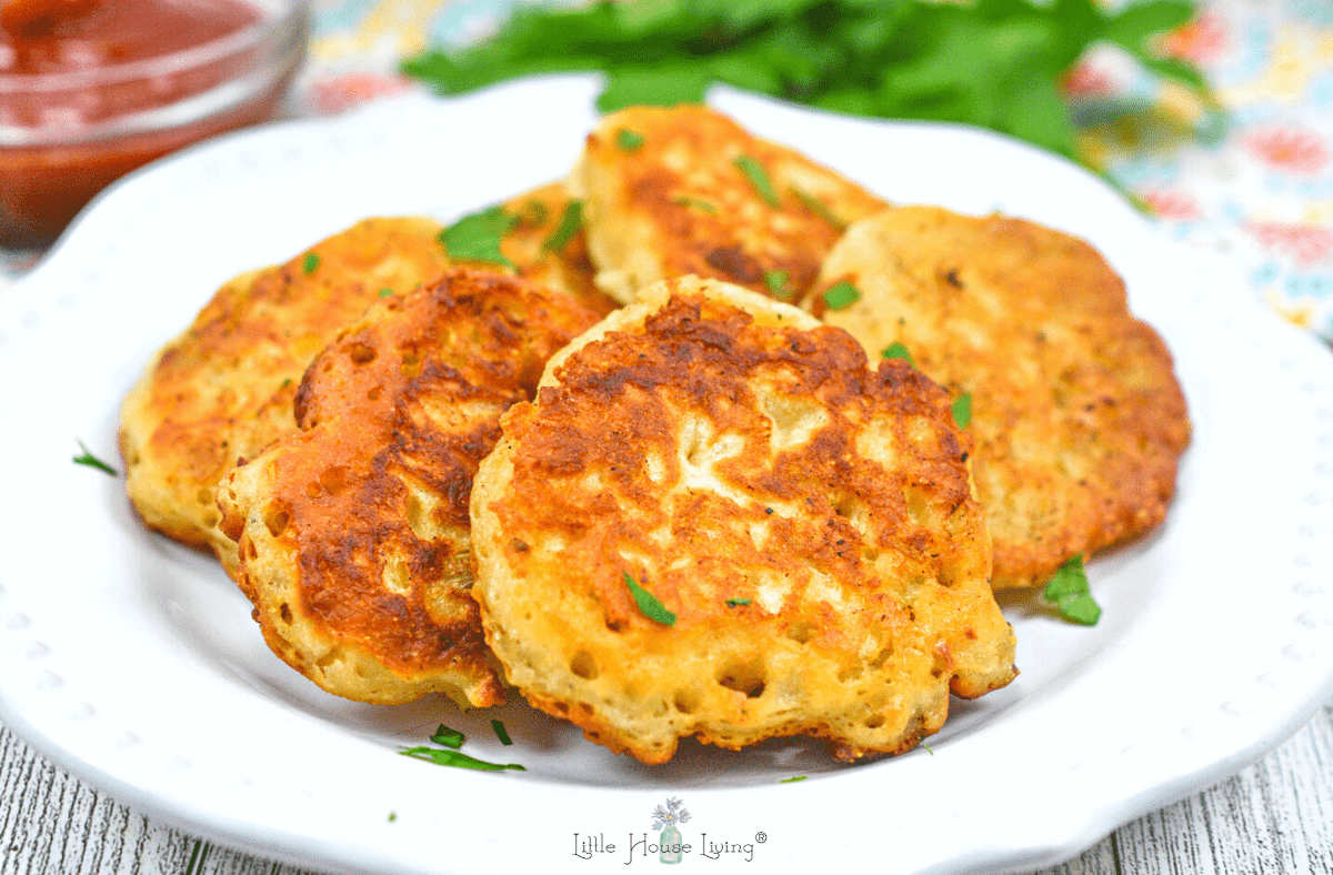 Old Fashioned Amish Onion Patties Recipe - Little House Living