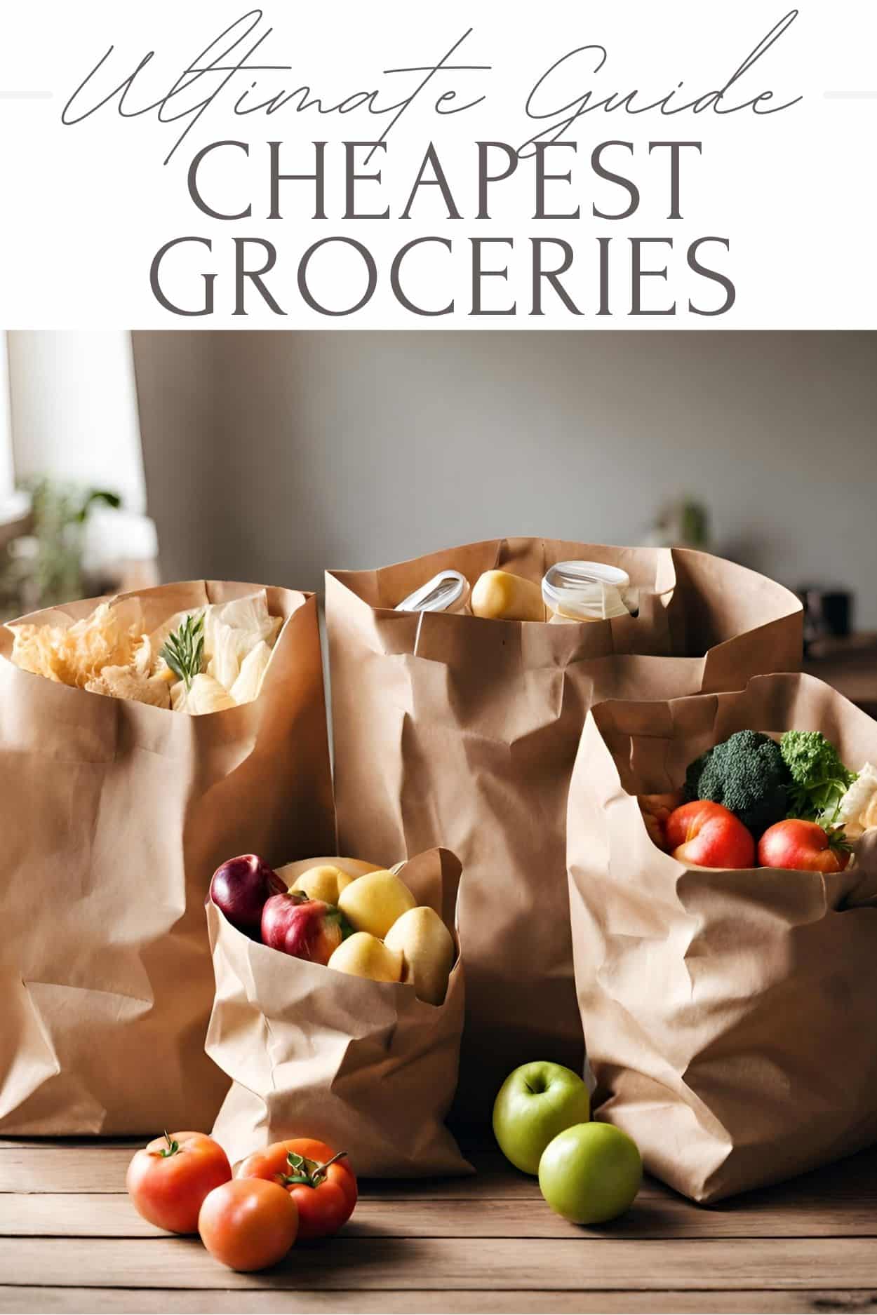 The Ultimate Guide to Budget-Friendly Groceries (Free Printable List)