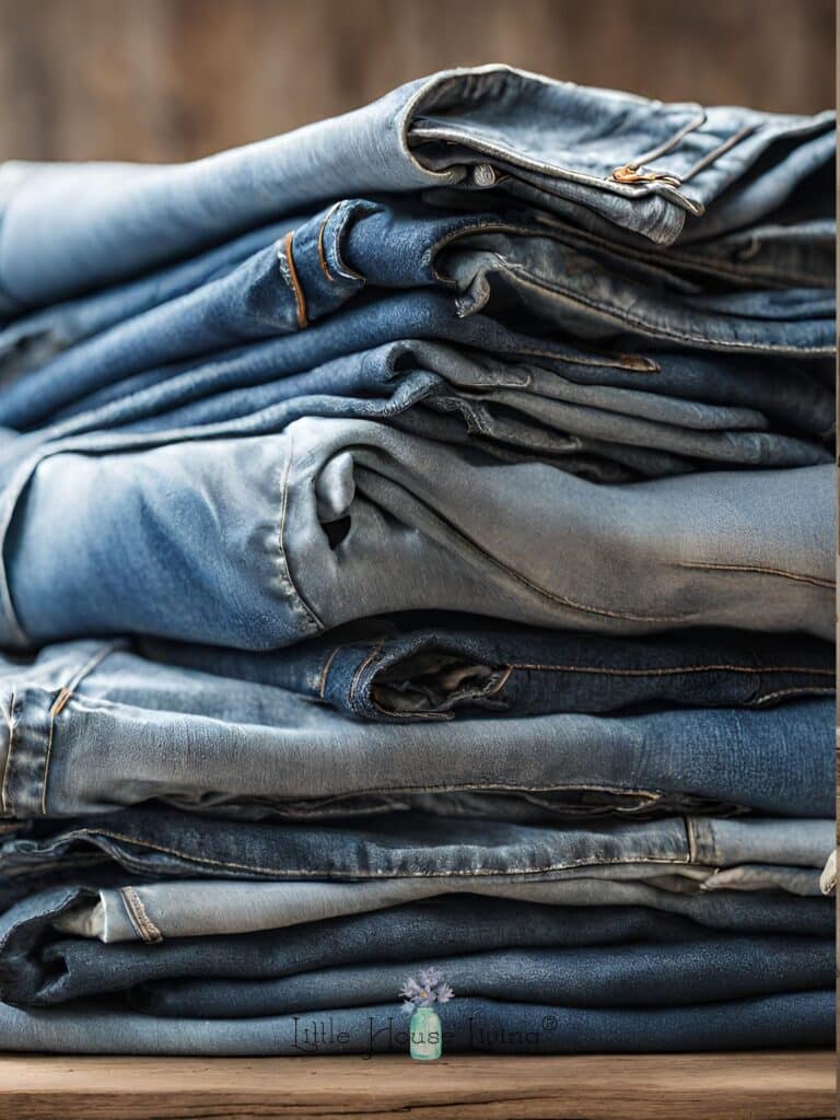 What To Do With Old Jeans - Little House Living