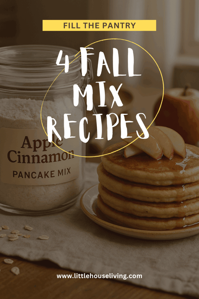 4 Cozy Fall Mix Recipes to Stock Your Pantry - Little House Living