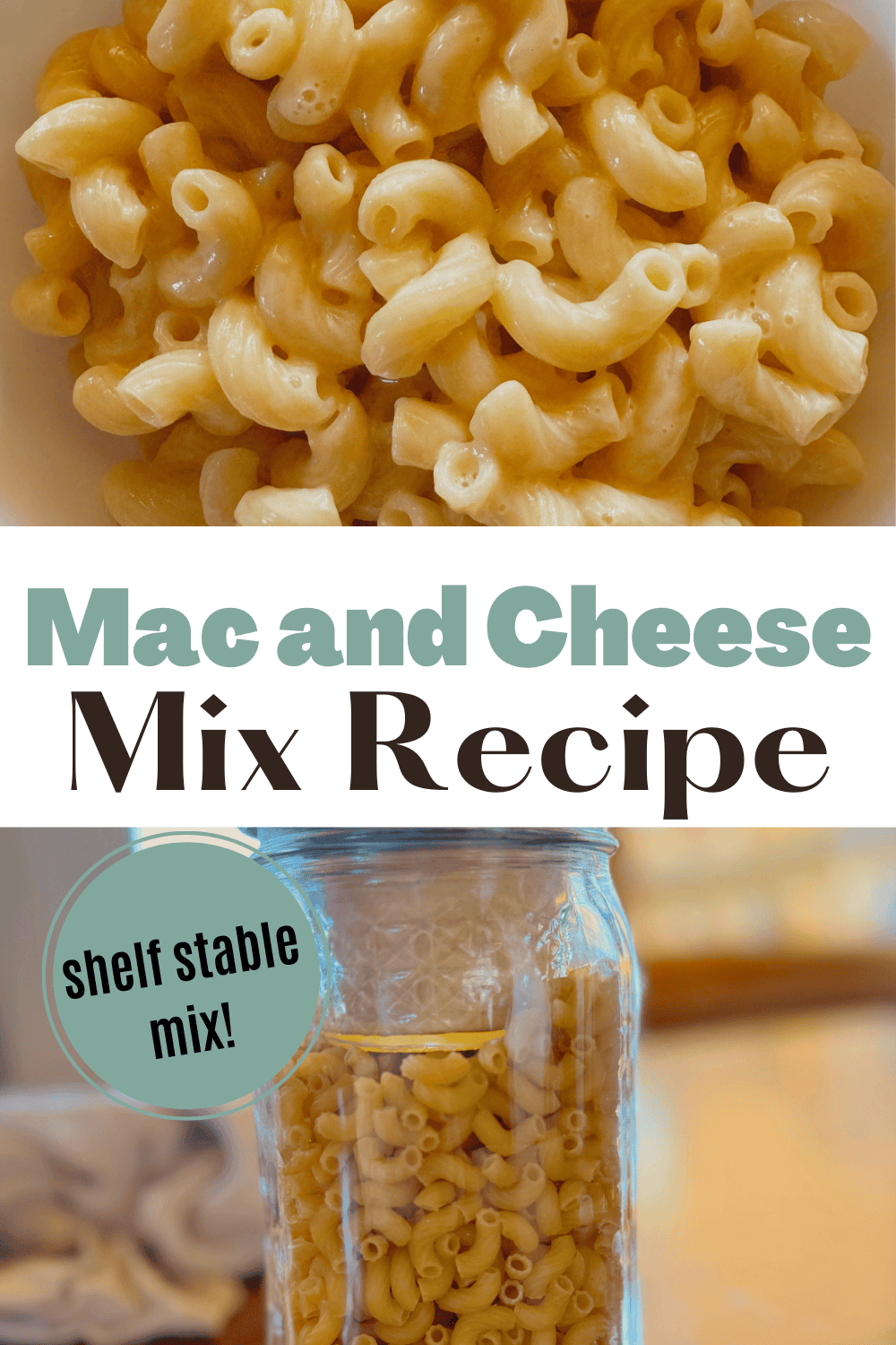 Homemade Mac and Cheese Mix in a Jar - Little House Living